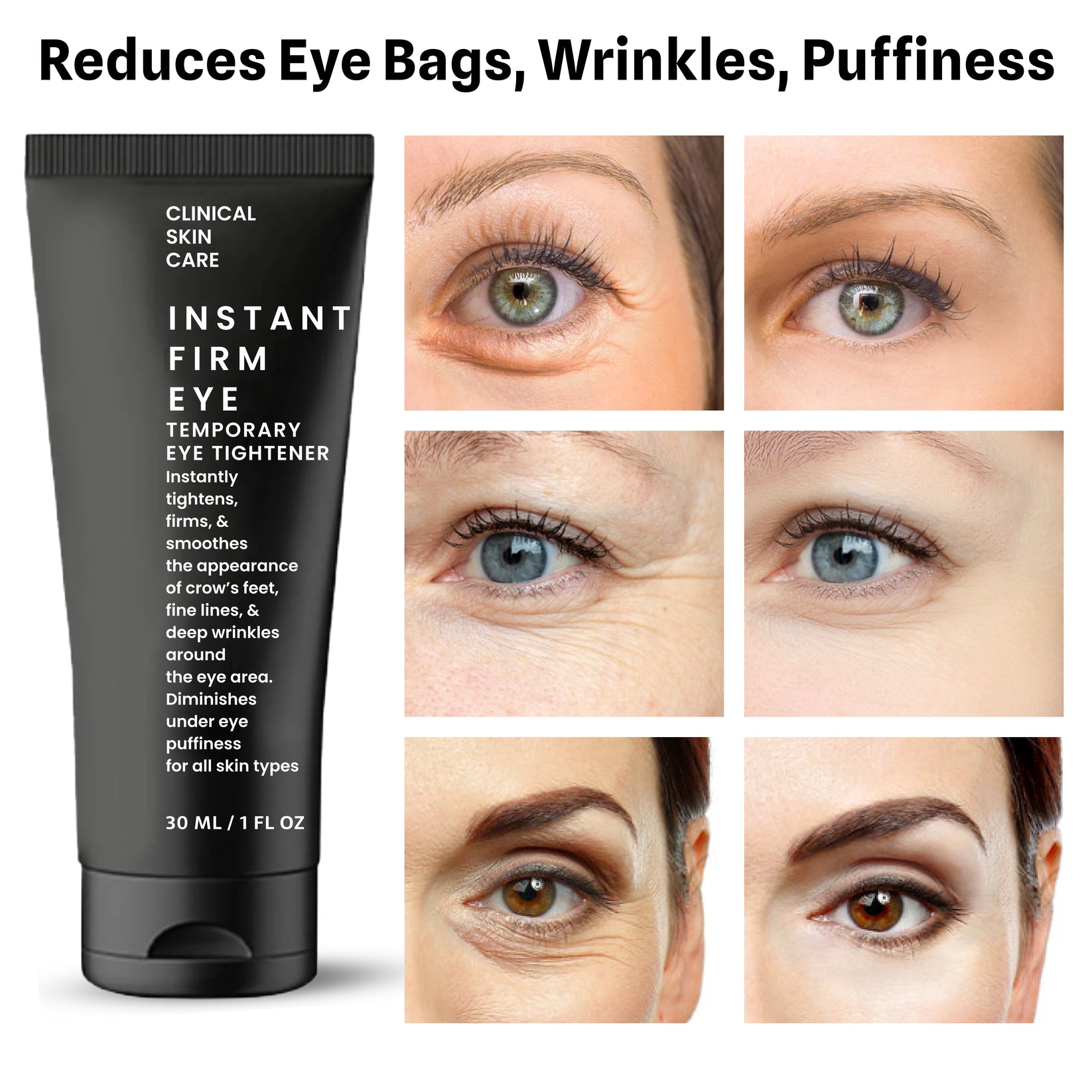 Instant Firm Eye Tightening Cream – Berbax
